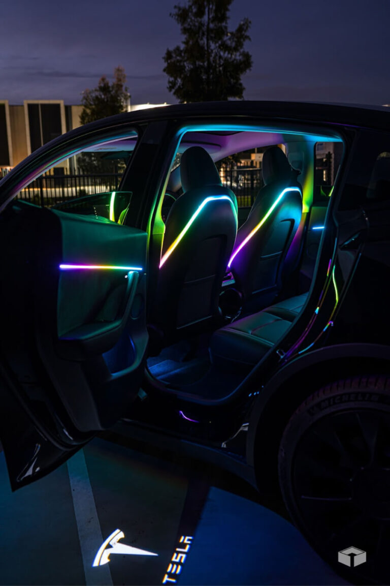 How to Install Ambient Lighting in Your Tesla Model Y - Tesla Model Y ...